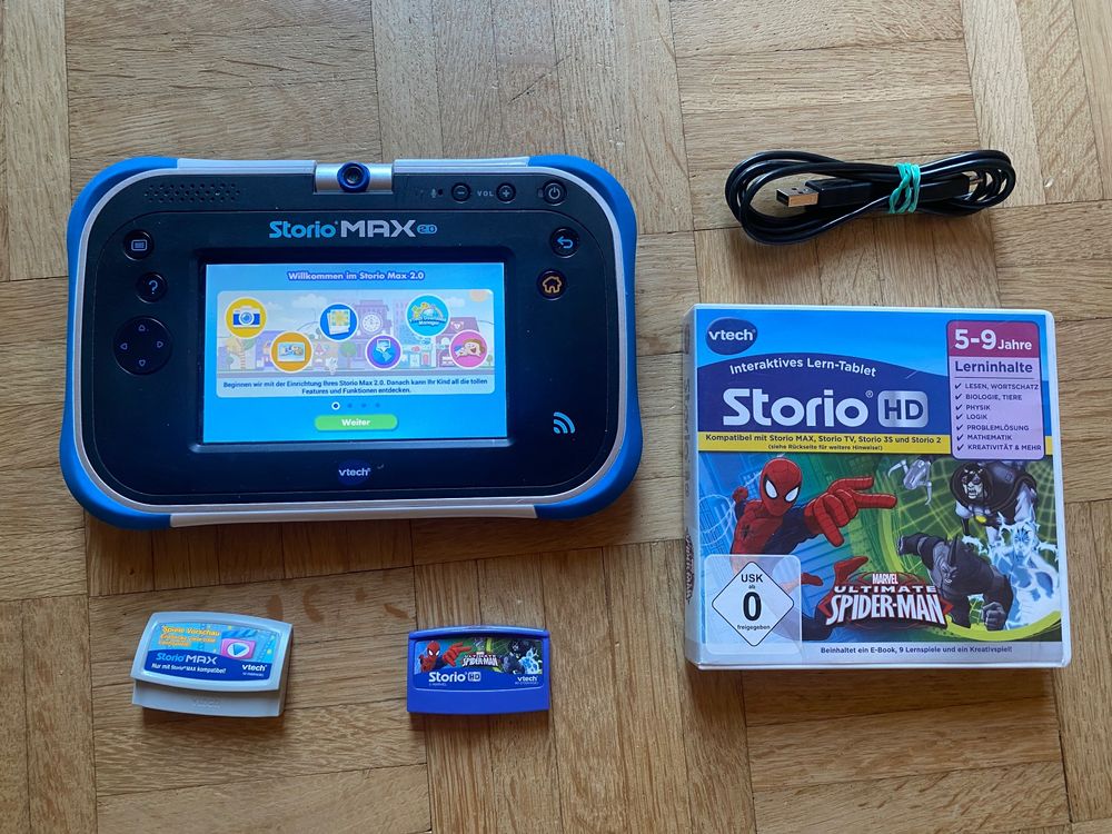 Interaktives Lerntablet — Storio Max 2.0 mit 2 Karten (Gebraucht) in ...