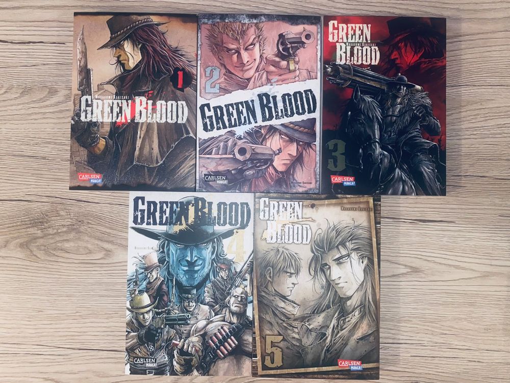 Green Blood 1-5 Komplett | Deutsch | RAR | Kaufen auf Ricardo