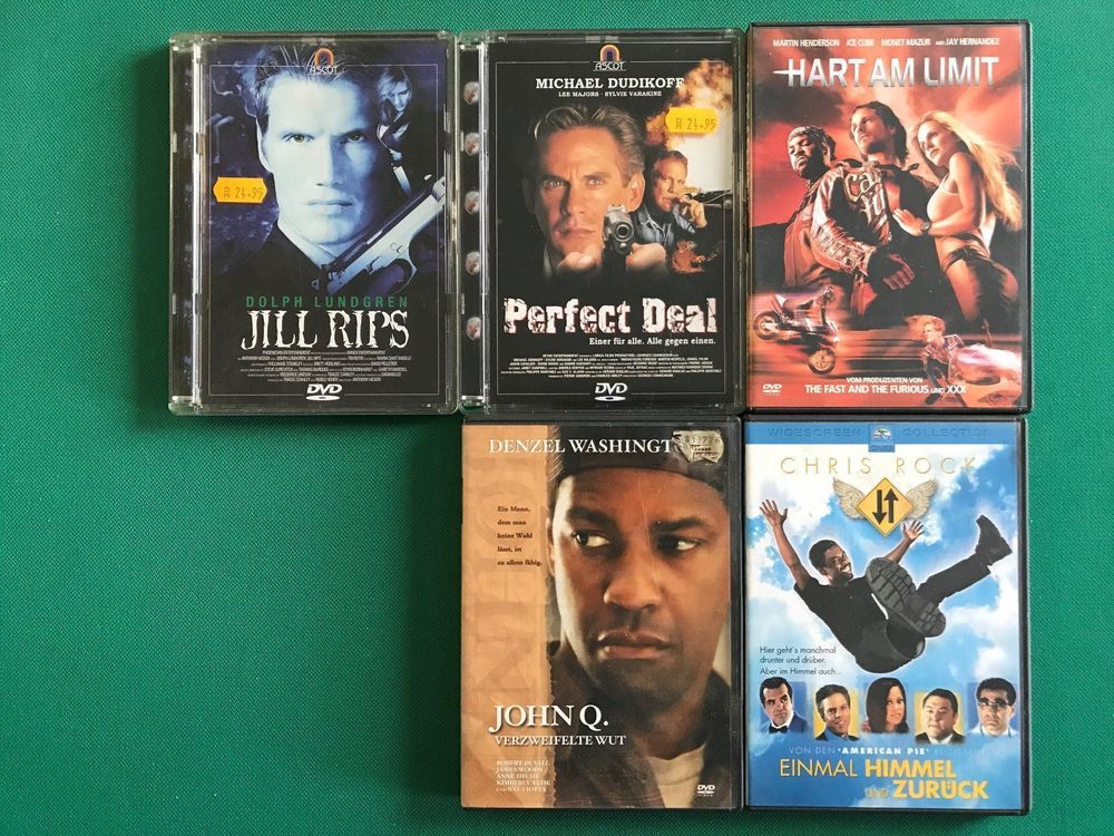Jill Rips Dolph Lundgren + 4 DVD`s (Gebraucht) in Biel/Bienne für CHF 3 ...