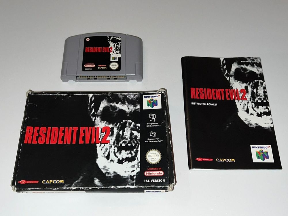 Nintendo 64 (N64) Spiel - Resident Evil 2 (OVP) - selten! (Gebraucht ...