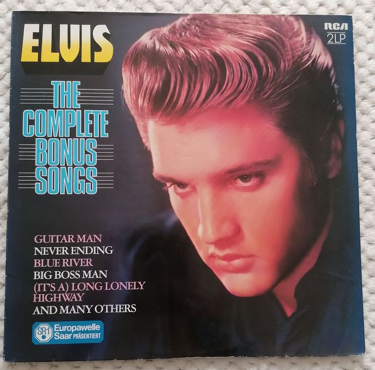 Elvis Presley - The Complete Bonus Songs - Doppel LP (Gebraucht) in ...