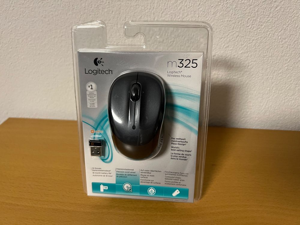 NEW: Logitech m325 BT-Mouse inkl. Unify USB Adapter (Neu und ...