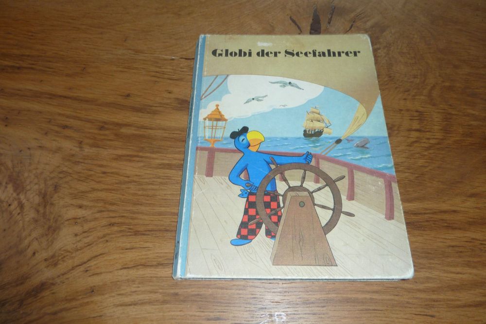 Globi der Seefahrer, 1. Auflage 1986, unbemalt, Signatur (Gebraucht) in ...