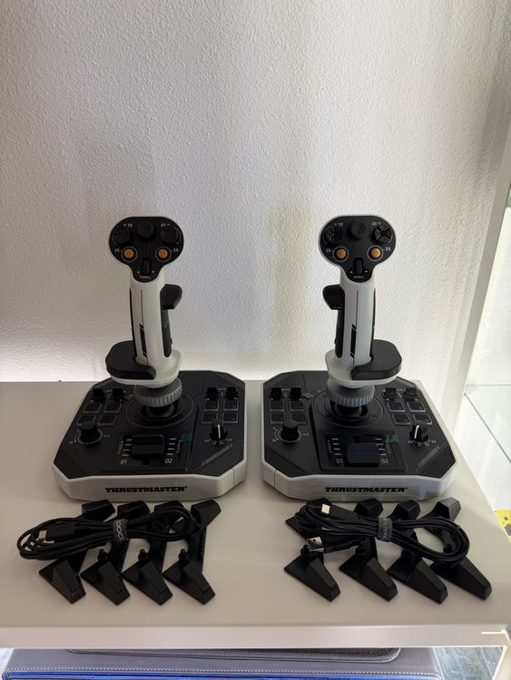 2 Joystick Sol-R 2 Hotas space Thrustmaster (Neu und originalverpackt ...