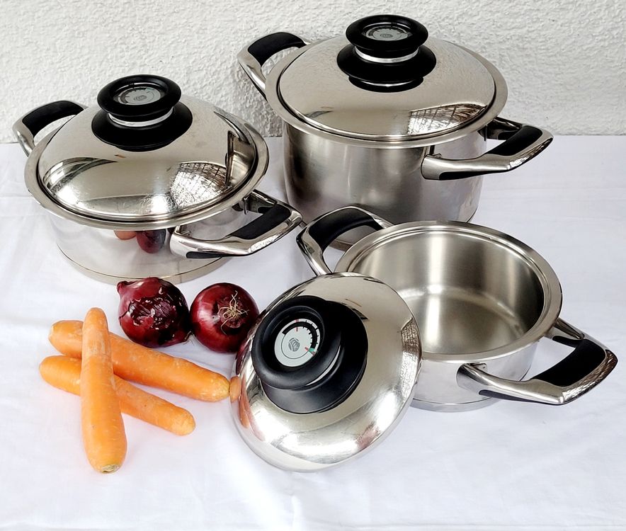 ⭐ 3-er AMC Pfanneset, alle Induktion geeignet⭐ | Kaufen auf Ricardo