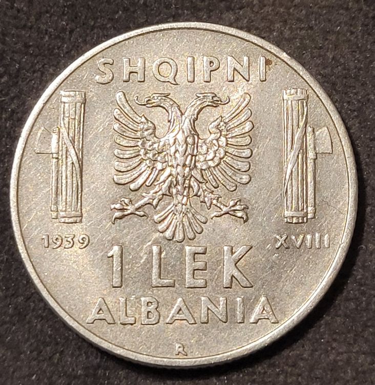 1 LEK 1939, Albanien (Gebraucht) in Kriens für CHF 15 – mit Lieferung ...