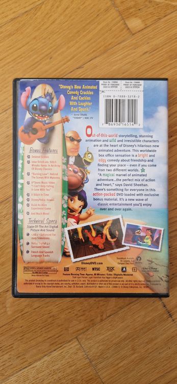 DVD Lilo & Stitch versión américaine (Gebraucht) in Genève für CHF 2 ...