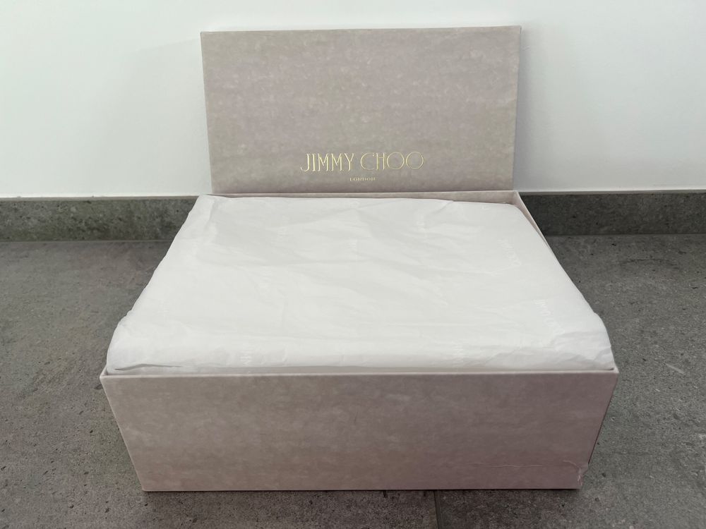 Jimmy Choo Empty Shoe Box with Tissue Paper 30,5x24,5x11cm | Kaufen auf ...