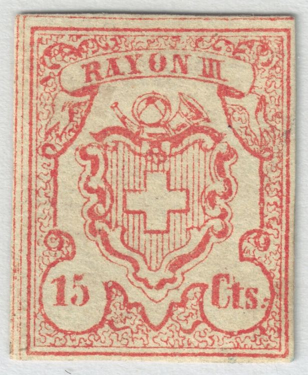 RARITÄT Rayon III Nr 19 tadellos ungebraucht Attest SBK26000 (Neu ...