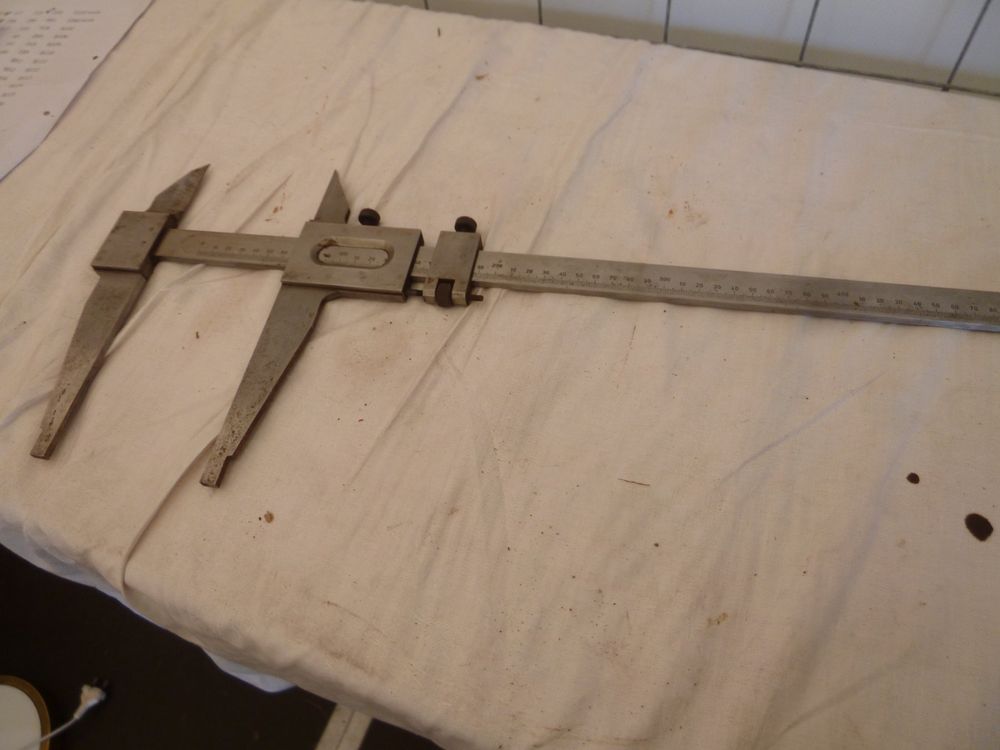 Massi Werkstatt-Messschieber Teilung 500 mm GDR TGL 9252 | Kaufen auf ...
