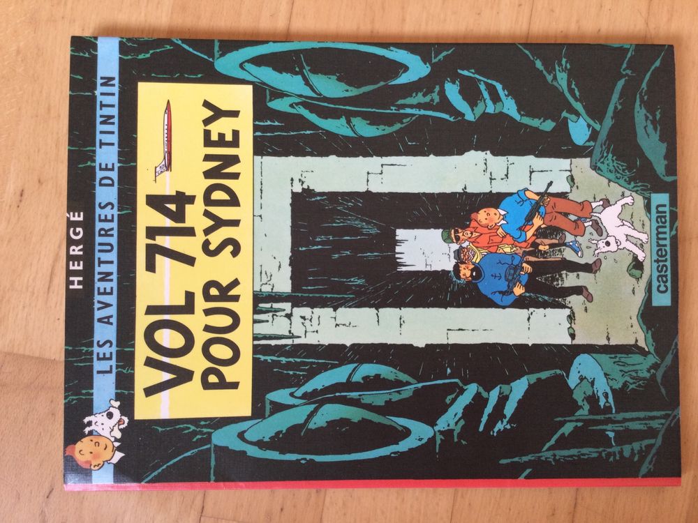 Vol 714 pro Sidney Tintin ( Tim und Struppi auf französisch) (Gebraucht ...