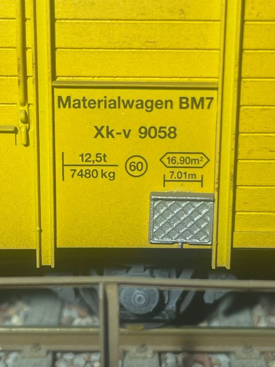 Model Rail, RhB, Xk-v- Güterwagen (Neu und originalverpackt) in ...