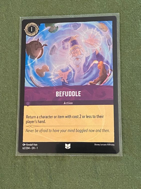 Disney Lorcana Foil Uncommon Befuddle | Kaufen auf Ricardo