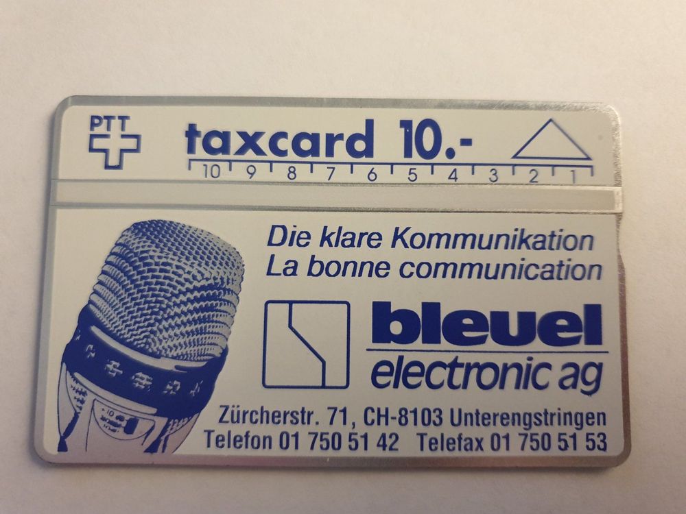 Bleuel 001D ungebr (Gebraucht) in Rain für CHF 3 – mit Lieferung auf ...