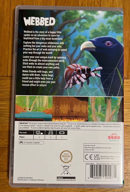 Webbed (Nintendo Switch) | Kaufen auf Ricardo