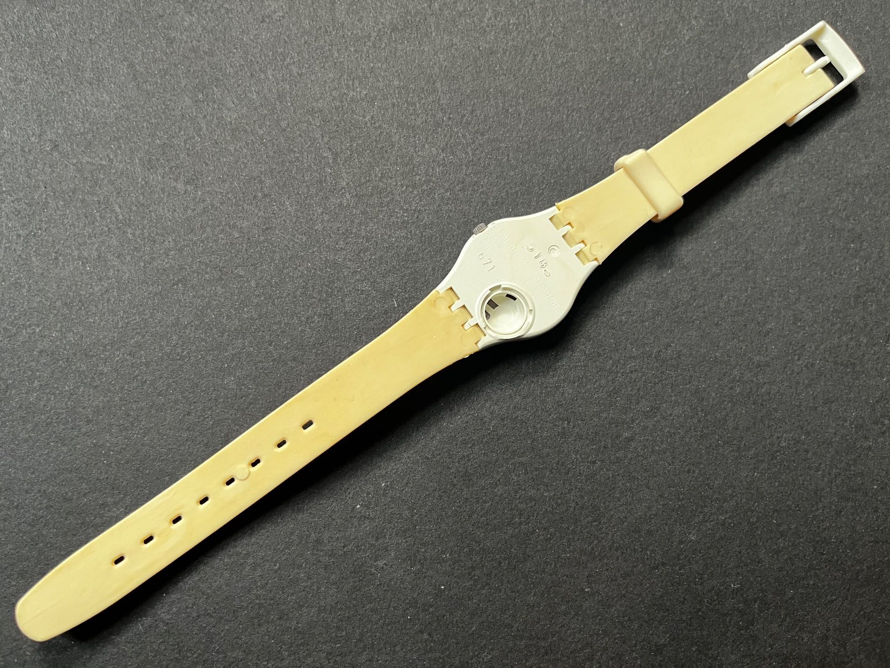 Swatch Lady Dotted Swiss LW104 1985 selten - Dummy (Neu (gemäss ...