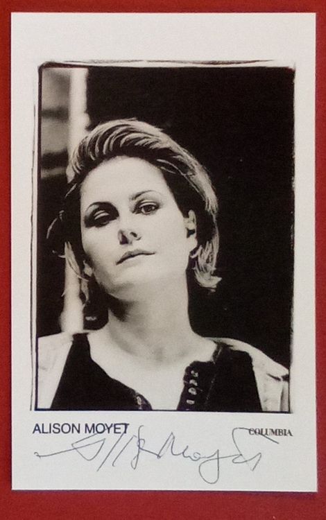 Alison Moyet Autogramm signiert Foto 9x14cm (Gebraucht) in Bischofszell ...