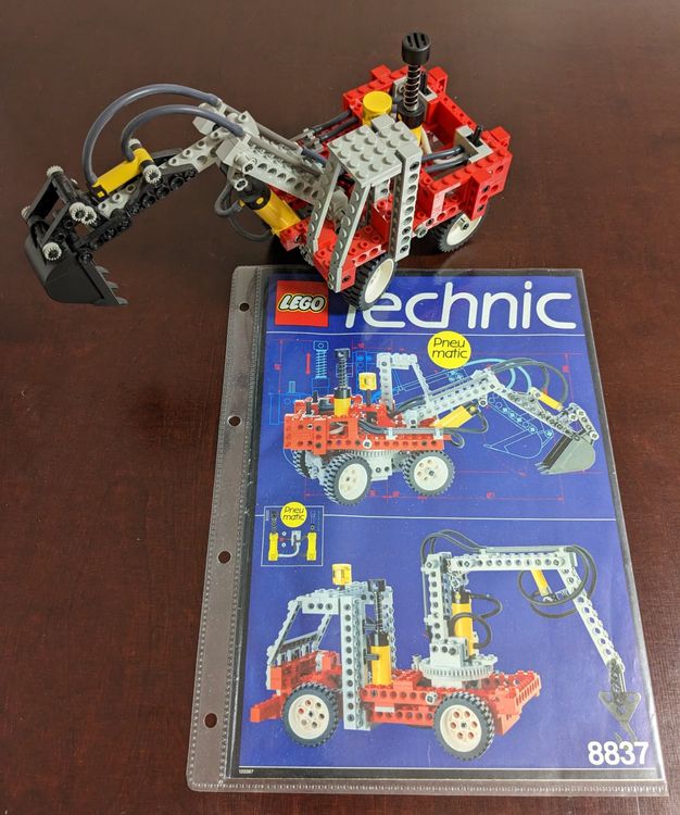 Lego Technic 8837 Pneumatischer Bagger | Kaufen auf Ricardo