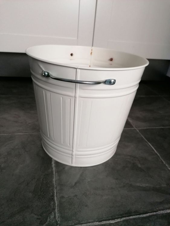 Kleiner Blech Eimer von Ikea (Gebraucht) in Sevelen für CHF 9 – mit Lieferung auf Ricardo kaufen