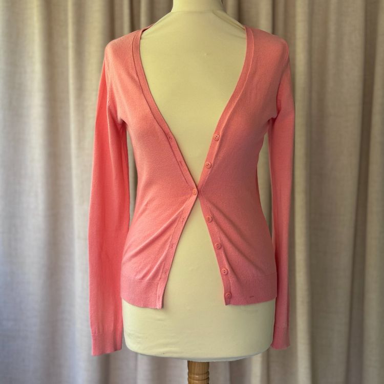 Taille S - Cardigan simple basique saumon - Yes or No (D'occasion) à ...