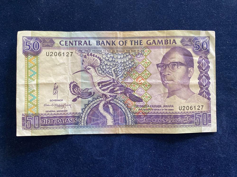 Gambia 50 Dalasis (1989) (Gebraucht) in Naters für CHF 20 – mit ...