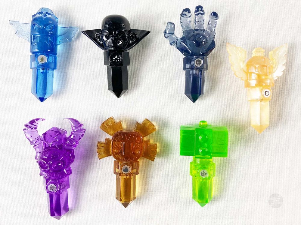 Skylanders Trap Team Traps Mix Lot 7x Kristalle Elemente (Gebraucht) in ...