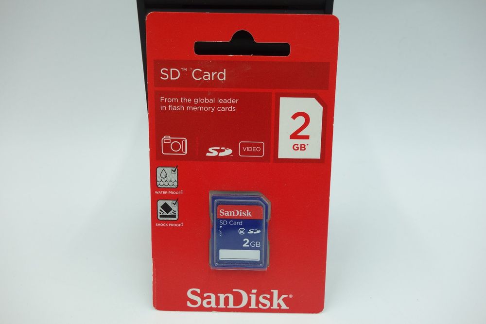 SD Card San Disk 2GB, neu (Neu und originalverpackt) in Wil SG für CHF ...
