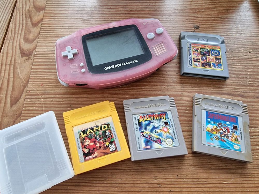 Game Boy Advance 4 Spiele Super Mario Land Donkey Kong Land | Kaufen ...