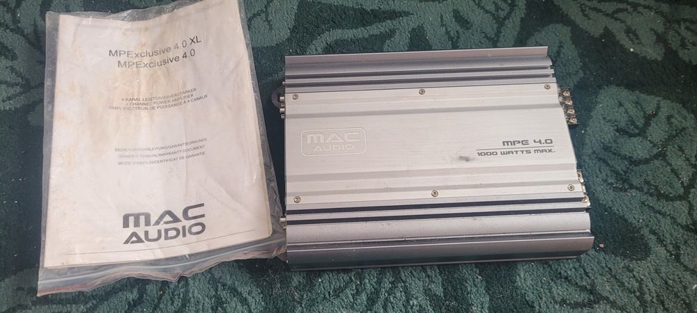 Mac Audio Verstärker MPE4XL 4Kanal 1000W, für Box &Subwoofer | Acheter ...