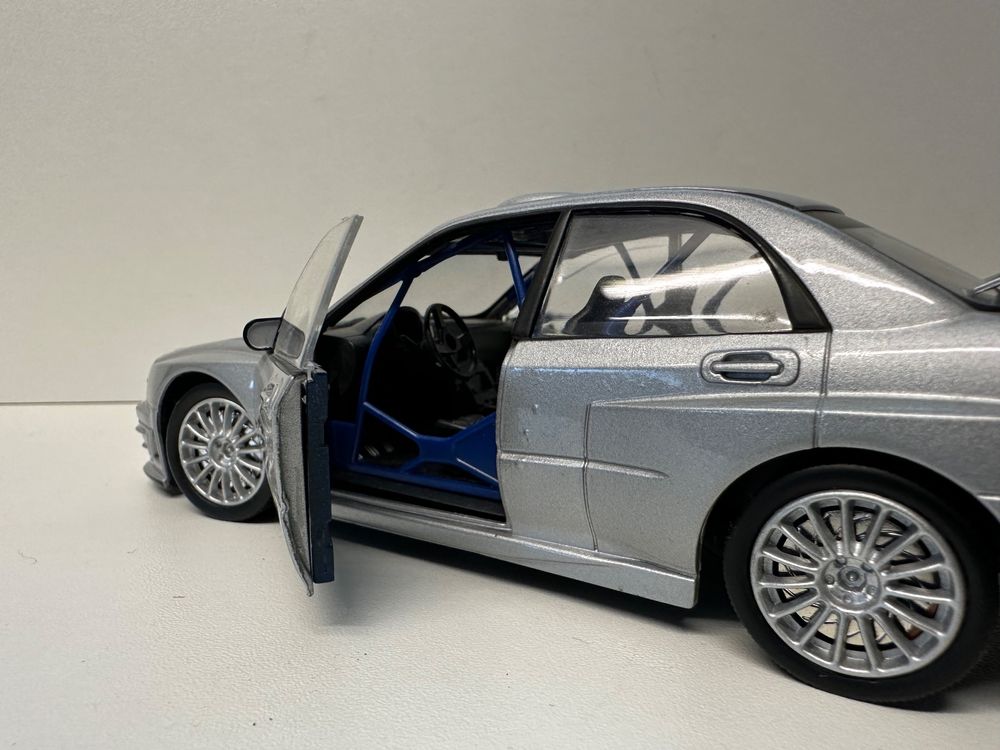 Subaru Impreza WRX STi (Bugeye) 1:24, silbrig,WRC Ausführung | Kaufen auf Ricardo