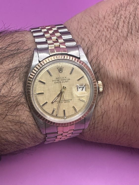 ROLEX DATEJUST BICOLOR CHRONOMETER LÄUFT (Gebraucht) in für CHF 3830 ...