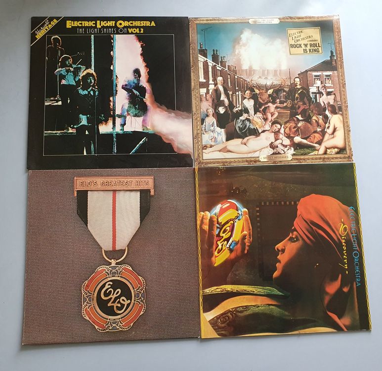 Electric Light Orchestra (ELO) Vinyl Platten Set, (Gebraucht) in Thun ...