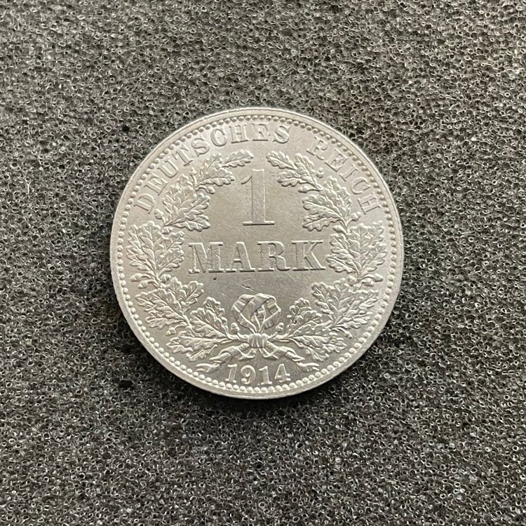 1 Mark Silber Deutsches Reich 1914 A | Kaufen auf Ricardo