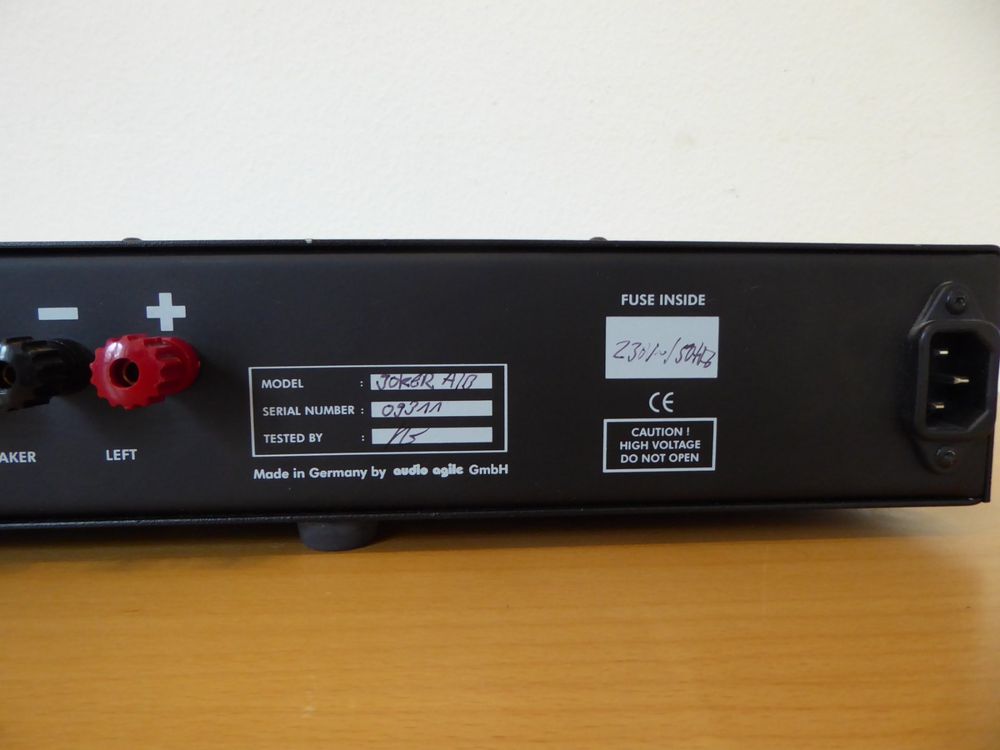 audio agile step amp - Vollverstärker - high end - Class A/B (Gebraucht) in Winterthur für CHF ...