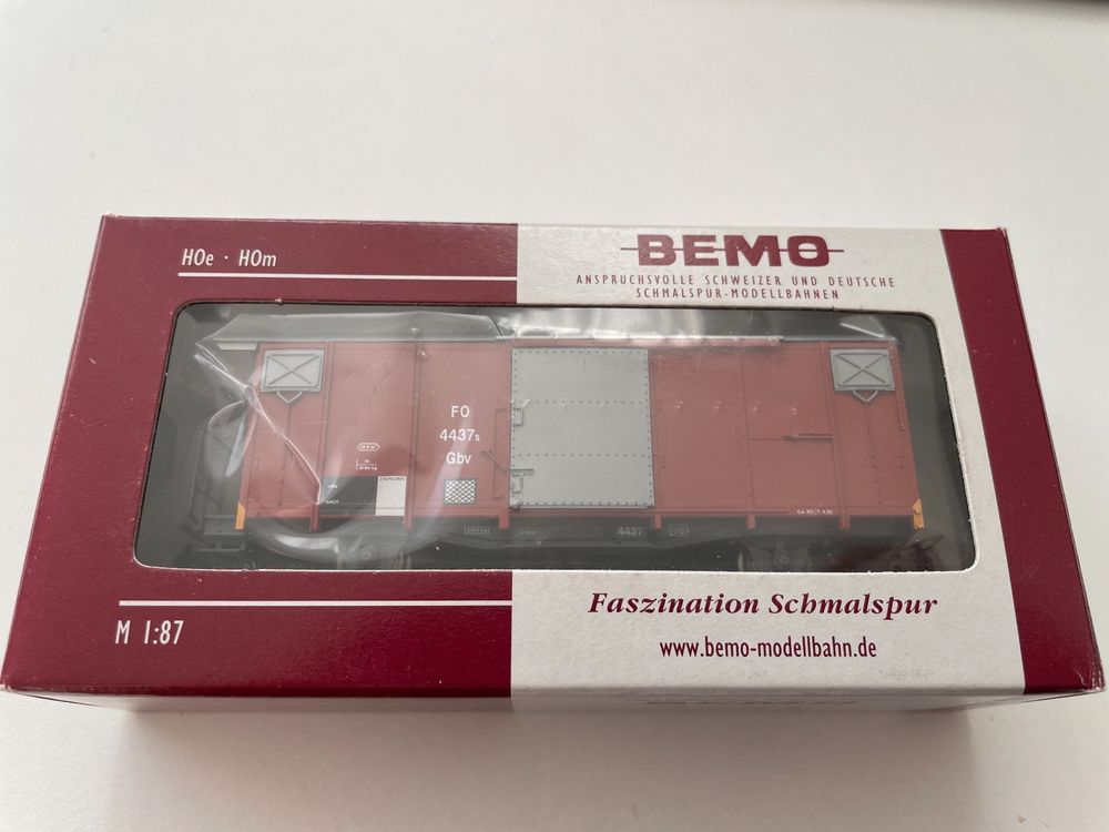 Bemo: FO Gbv 4447, Gedeckter Güterwagen, Nr. 2250 227 | Kaufen auf Ricardo
