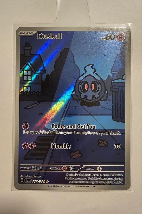 Duskull 068/064 Shrouded Fable (Pokemon) Full Art Illustrati (Neu ...