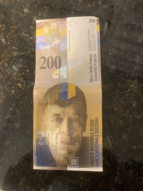 Banknote 200 Franken | Kaufen auf Ricardo