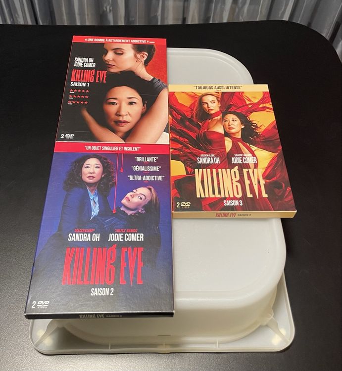 Killing Eve Staffel 1-3 DVD Box Set -Neu (Neu (gemäss Beschreibung)) in ...