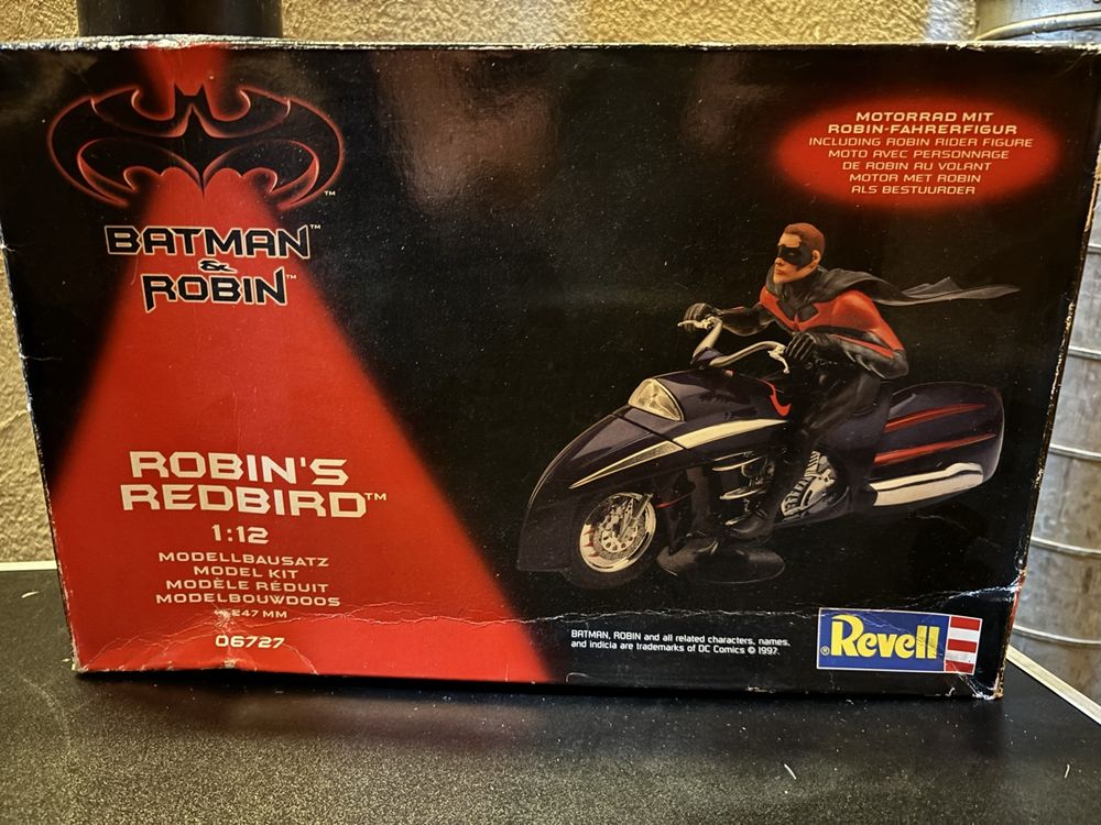 Kit modèle Revell Robin's Redbird échelle 1/12 Batman et Rob (Neu ...