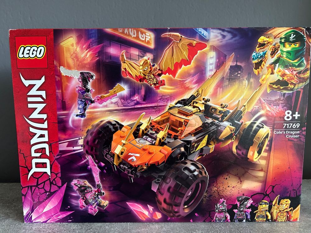 71769 LEGO Ninjago Crystalized Cole's Dragon Cruiser (Neu und ...