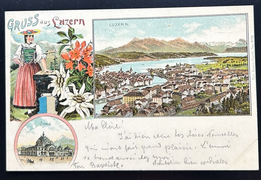 Gruss aus Luzern Litho | Kaufen auf Ricardo