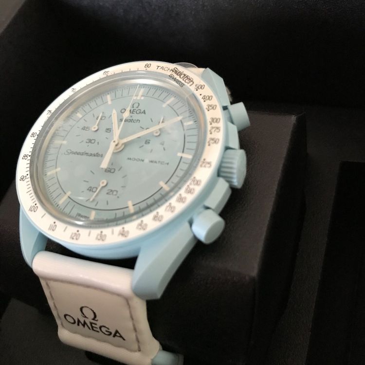 Omega x Swatch Moonswatch Speedmaster Mission to Uranus (Neu und ...