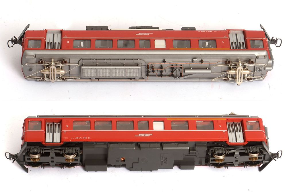 BEMO RhB Triewagen ABe 4/4, OVP, Sp. H0m, analog, 1265 134 (Gebraucht ...