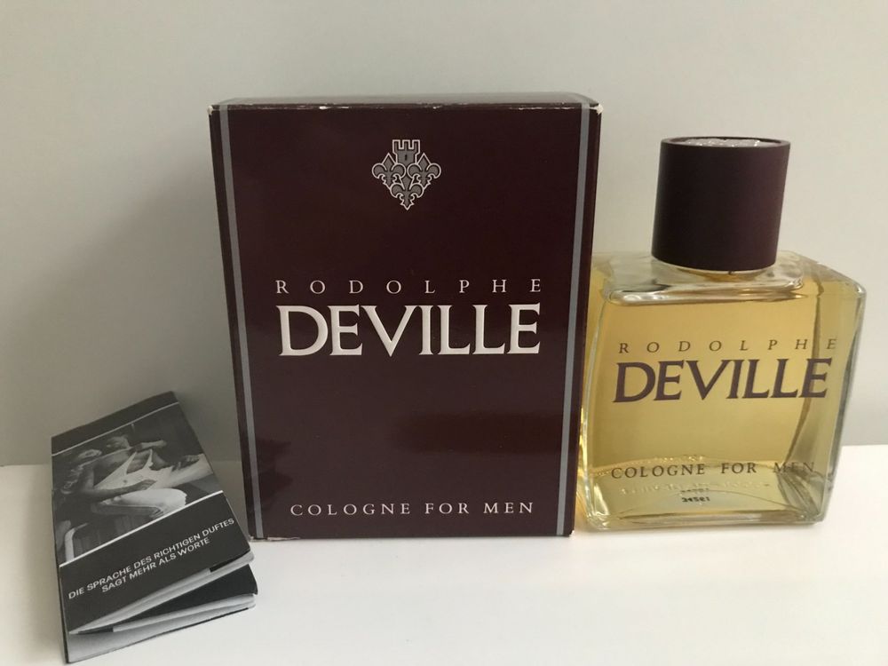 Rodolphe Deville Cologne For Men 125ml Vintage Rarität | Kaufen auf Ricardo