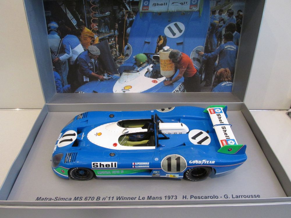 MATRA-SIMCA MS 670B #11 Winner Le Mans 1973 1:18 Spark OVP | Kaufen auf ...