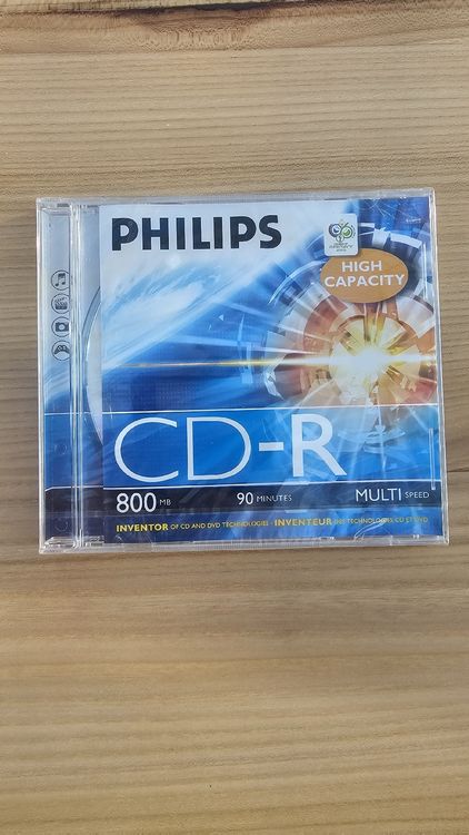 Philips CD-R 800MB - Originalverpackt und NEU (Neu und originalverpackt ...