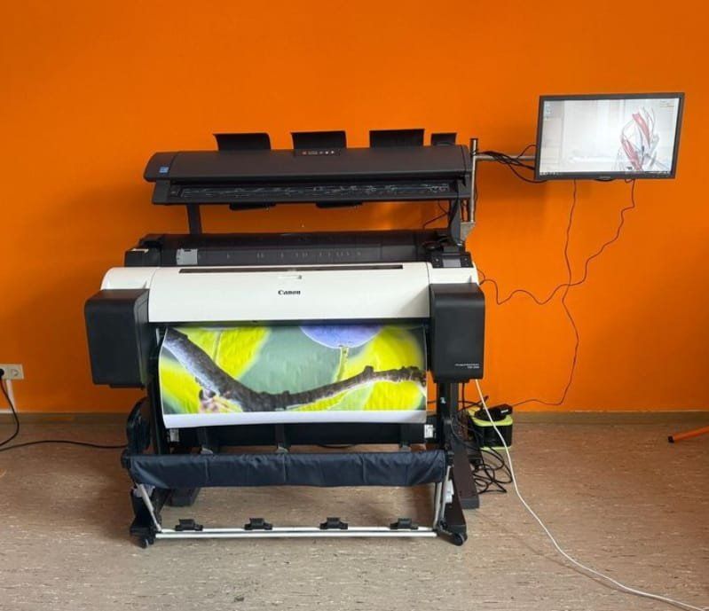 Plotter A0 Canon iPF TM-300 mit Colortrac M40 A0 Scanner (Gebraucht) in ...