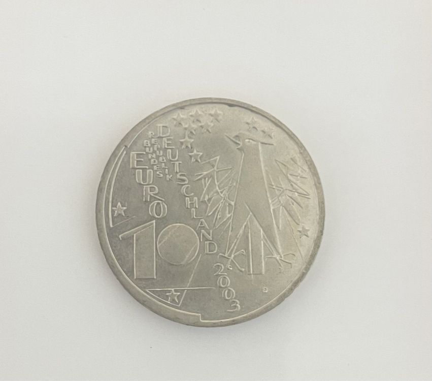 Deutschland 10 Euro 2003 Silbermünze | Kaufen auf Ricardo Deutschland 10 Euro 2003 Silbermünze | Kaufen auf Ricardo