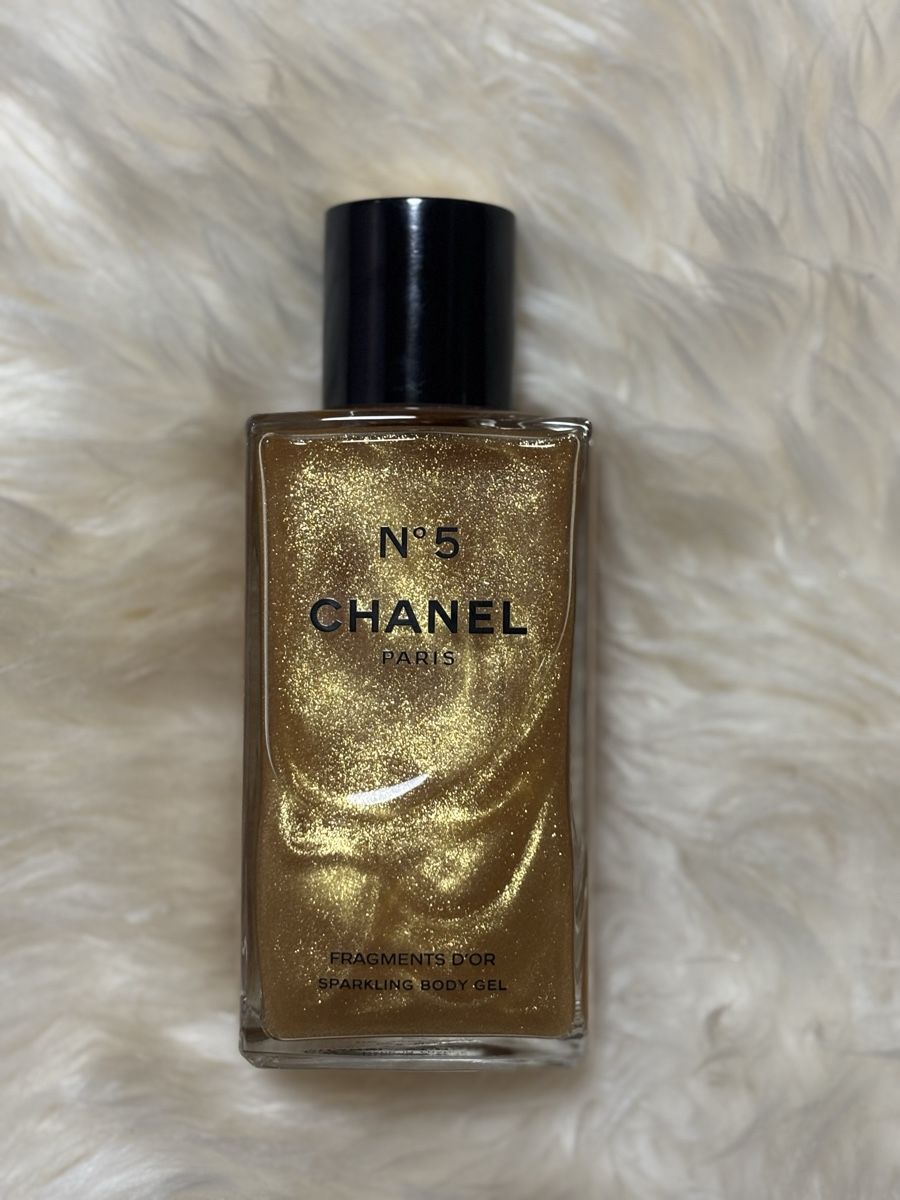 CHANEL Gold Body Glitter BIG BOTTLE 250ml (Neu (gemäss Beschreibung ...