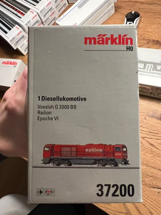 Märklin Diesellokomotive Railion (37200) (Neu und originalverpackt) in ...
